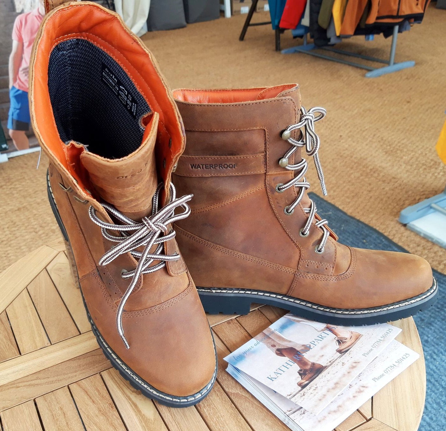 Orca Bay Bodmin Waterproof Ladies Leather Boots – Katherine Partis Ltd